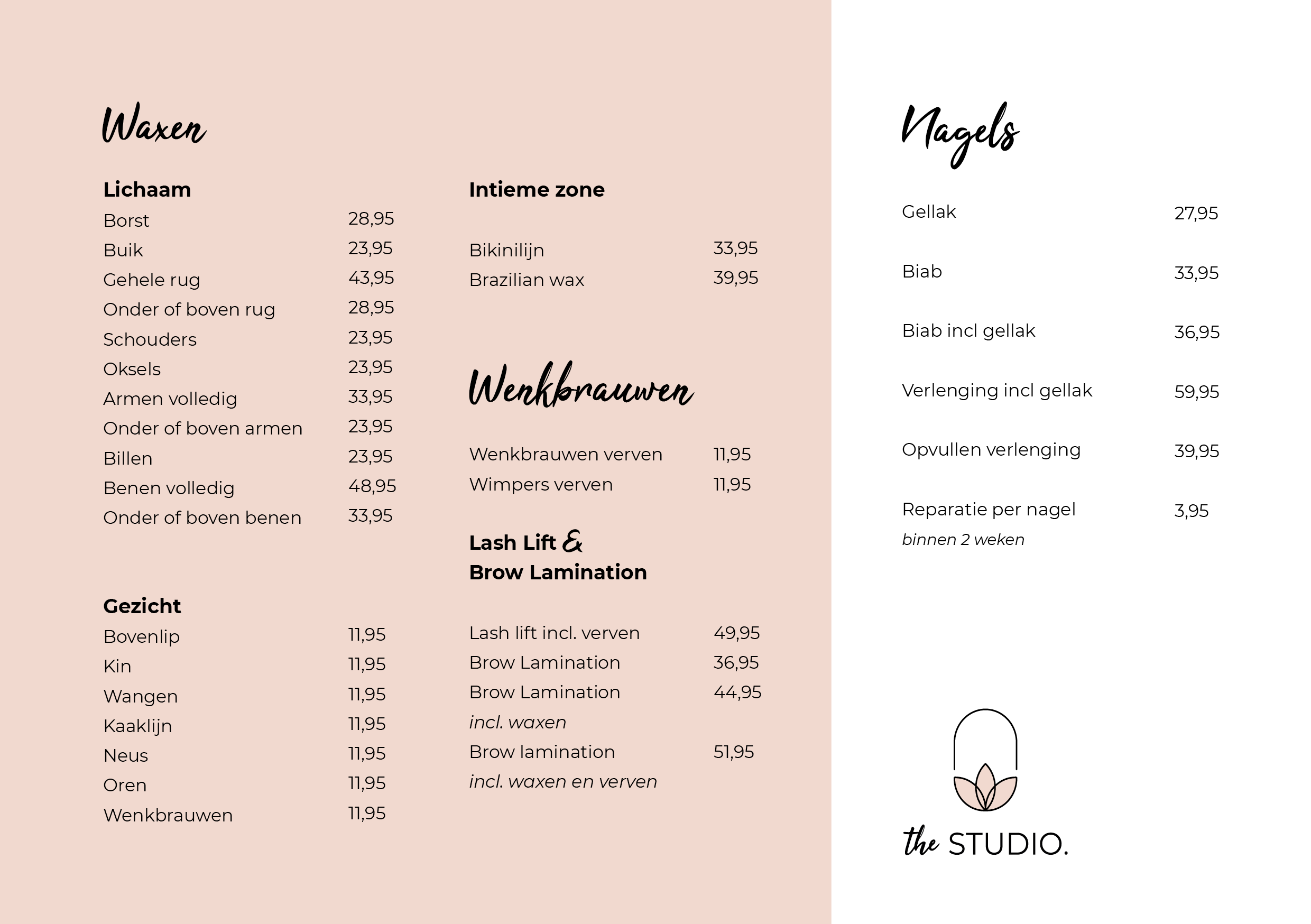 PRIJZEN – The Hair Lab